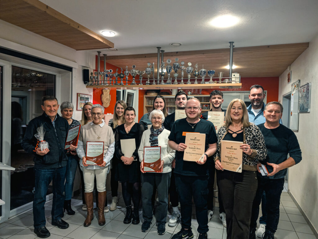 Ehrungen GV 2025 - TSV Kettershausen